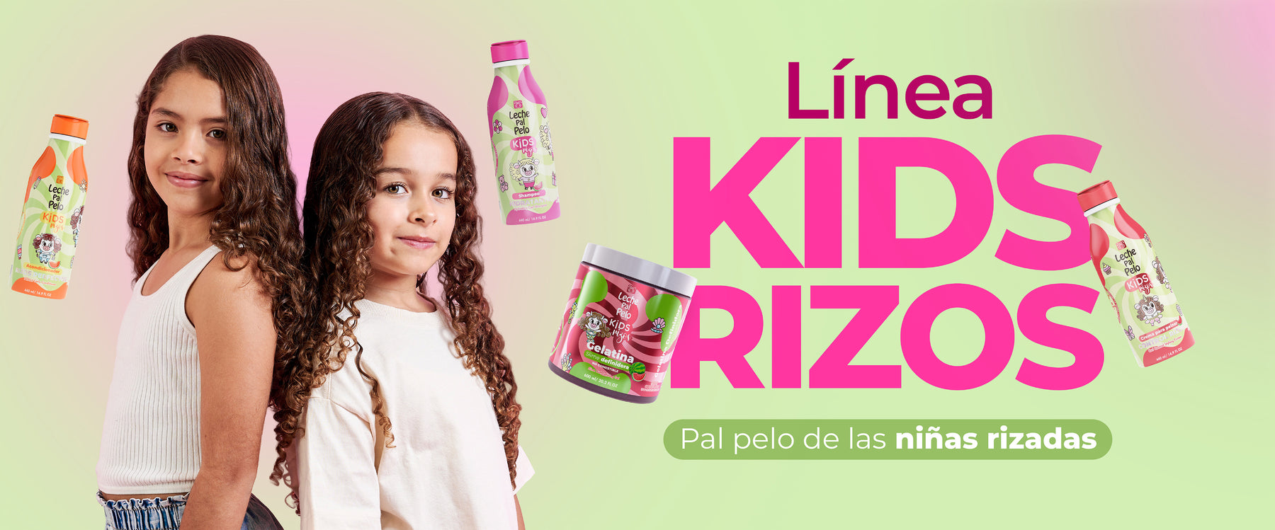 Línea Kids Rizos – Leche pal Pelo