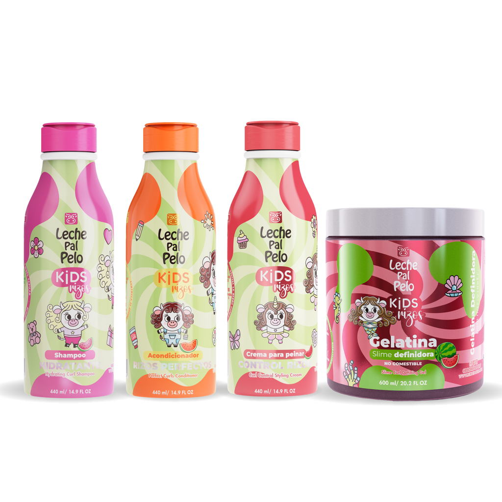 Kit Kids Rizos – Leche pal Pelo